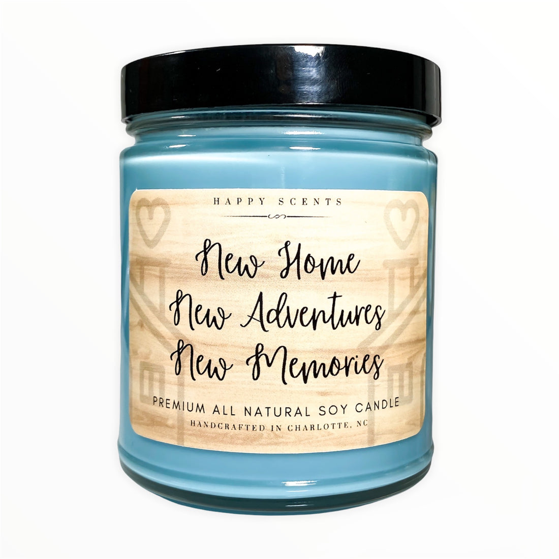 "New Home" Quote Candle | All Natural Soy Candle | New Home Gift ...
