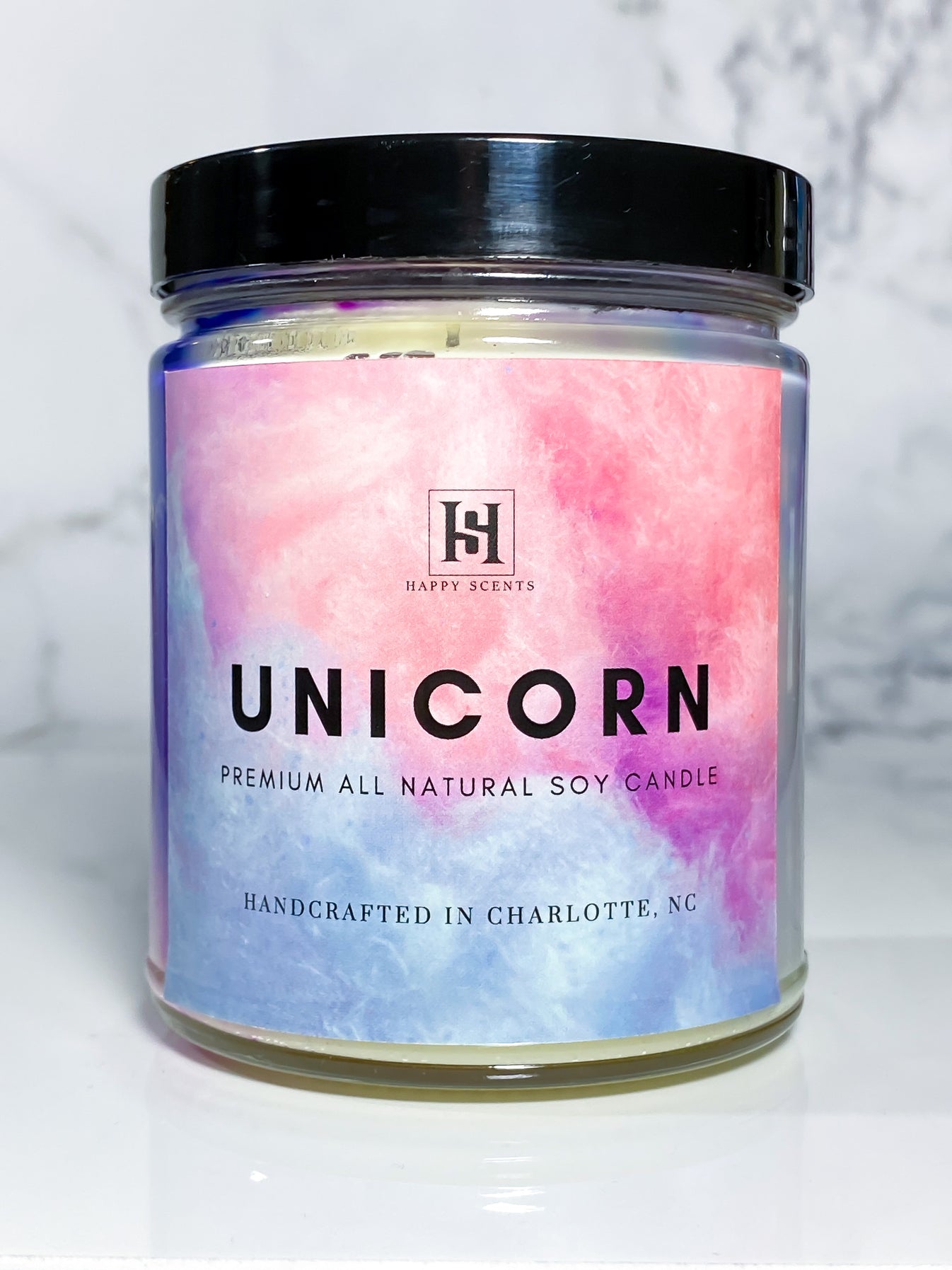 Unicorn Jar Candle | Happy Scents